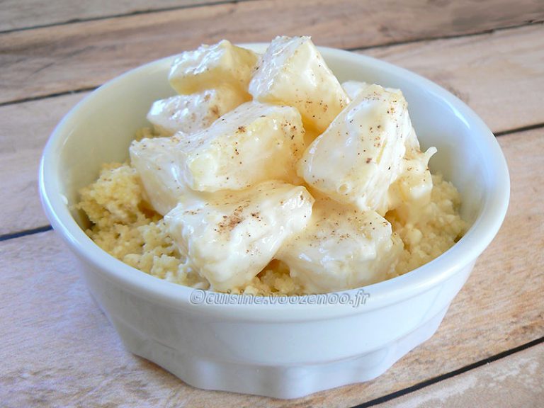 Chakery, Couscous lacté à l’ananas | Cuisine pour Voozenoo