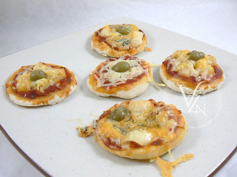 Mini pizza maison | Une cuisine pour Voozenoo