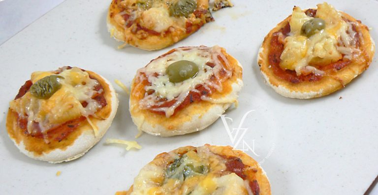 Mini pizza maison | Une cuisine pour Voozenoo