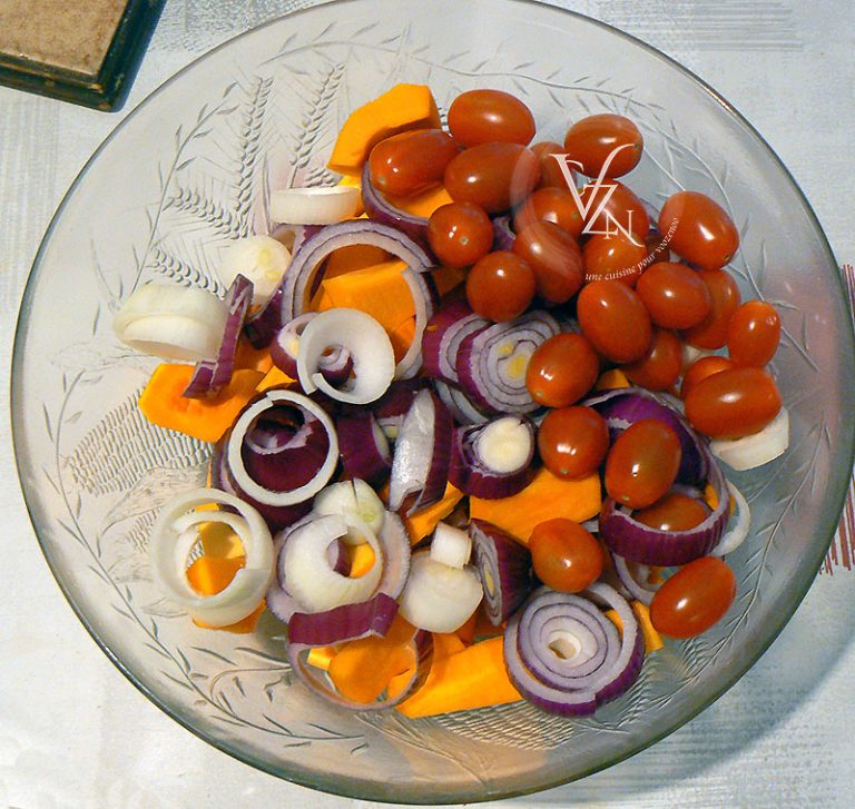 Boulettes de veau, légumes à l’aigre-doux | Cuisine Voozenoo